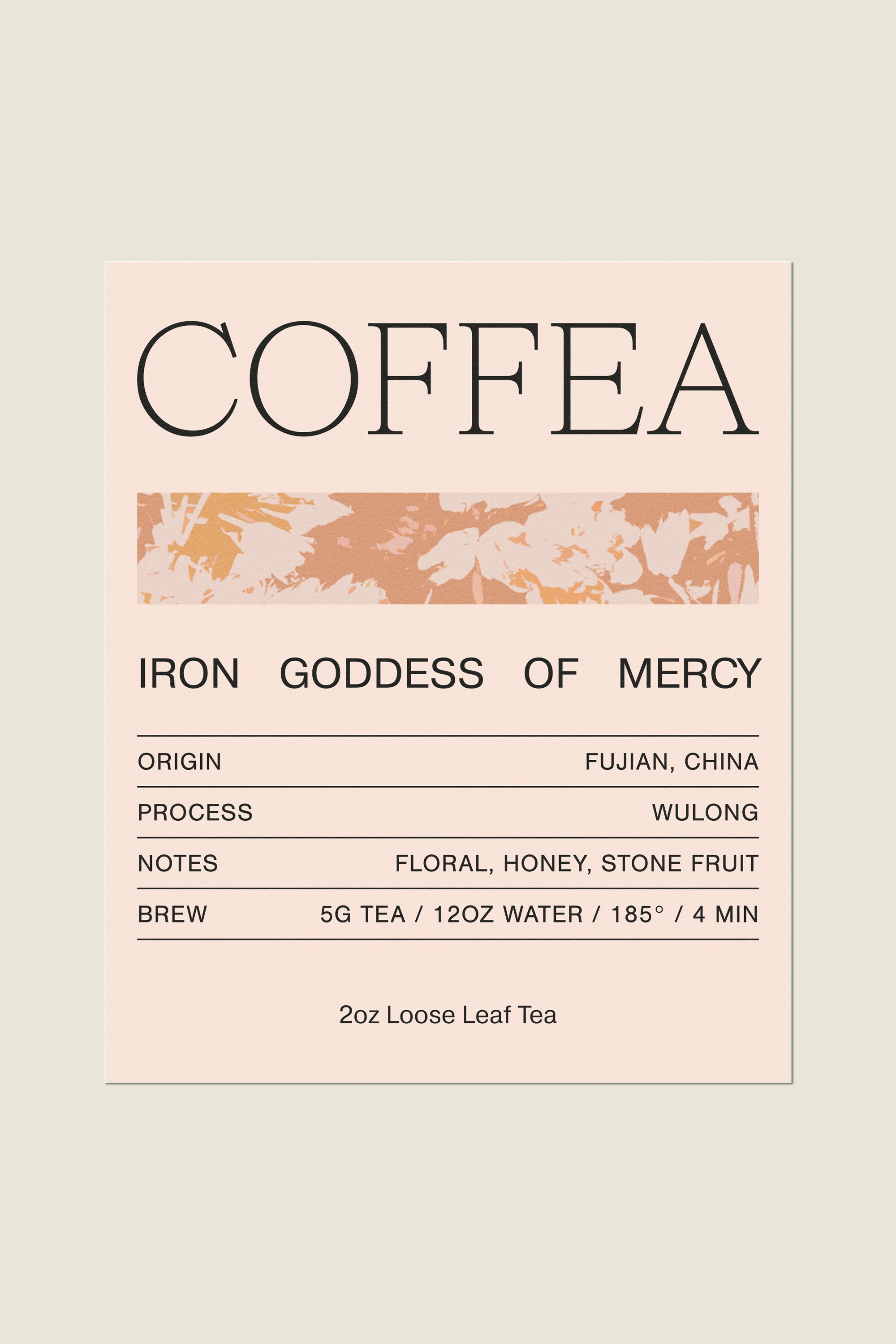 Iron Goddess of Mercy - Chinese Tieguanyin Wulong Tea – Coffea Roasterie